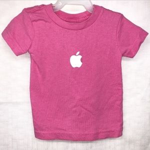 Rabbit Skins | Shirts & Tops | Apple Mac Genius Logo Baby Girl 6 Mos ...
